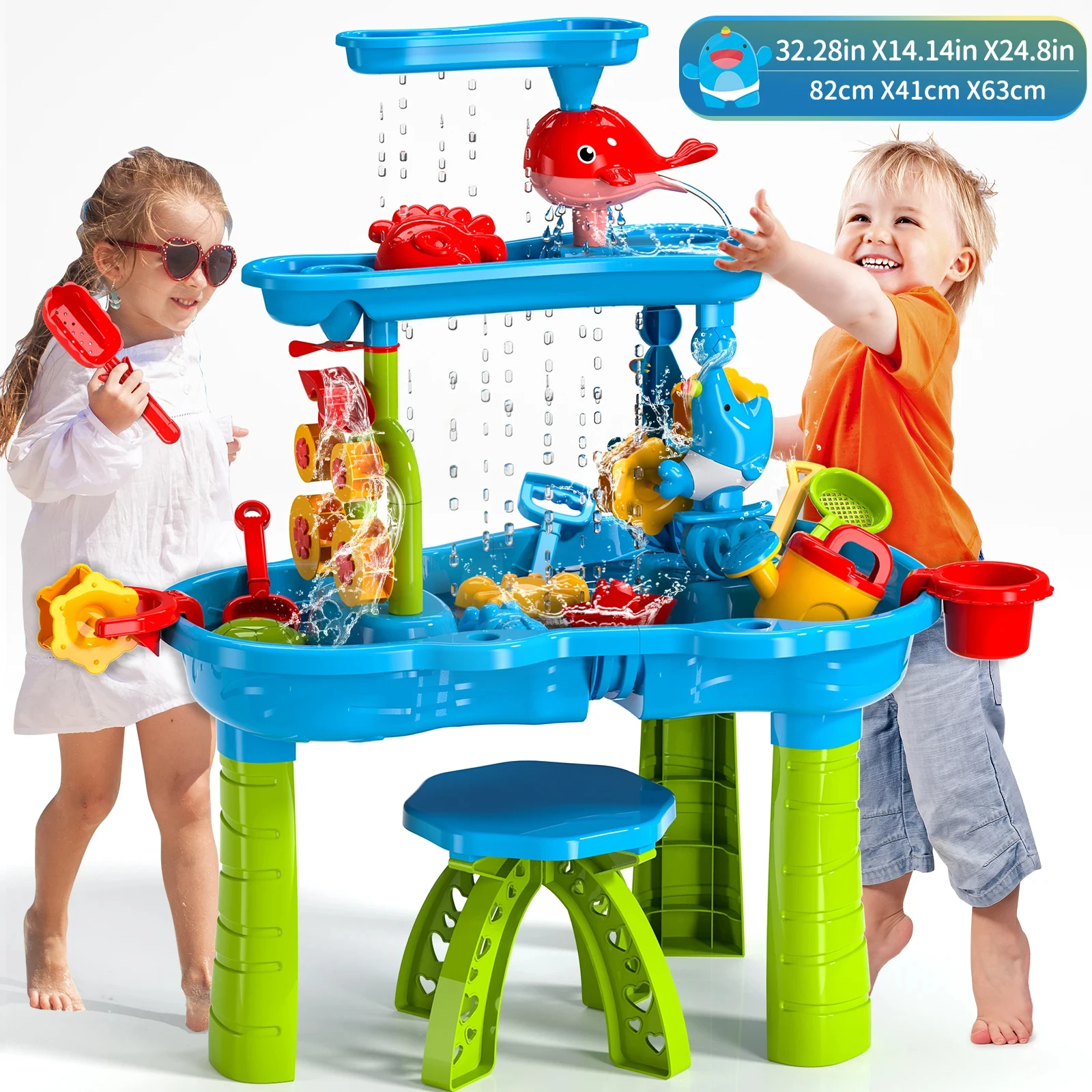Children's Beach Toys Outdoor Garden Bunker Set Summer Beach Children ...