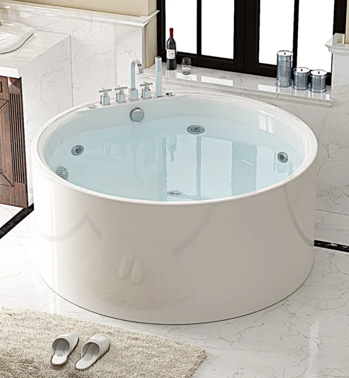 Adult Bowl-shaped Eco-friendly Bathtub Freestanding Bathtub 52-inch ...