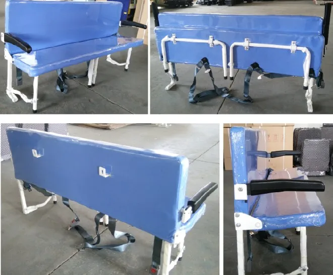 Universal Swivel Doctor Seat - Foldable Ambulance Seat with Safety Belt ...