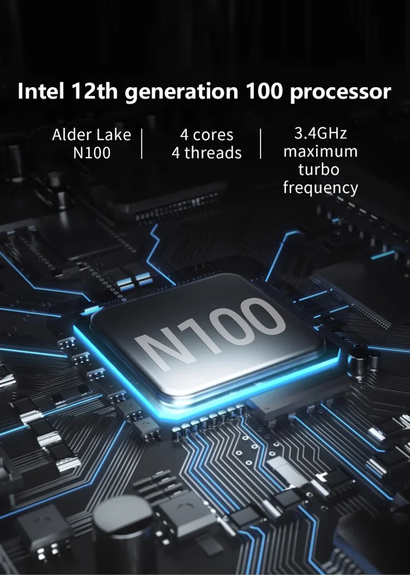 Intel N100 Mini Pc Full Function Type-c Mini Pc Manufacturer Mini Pc ...