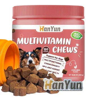 Dog Multivitamin Chewable With Glucosamine-dog Vitamins And Supplements ...