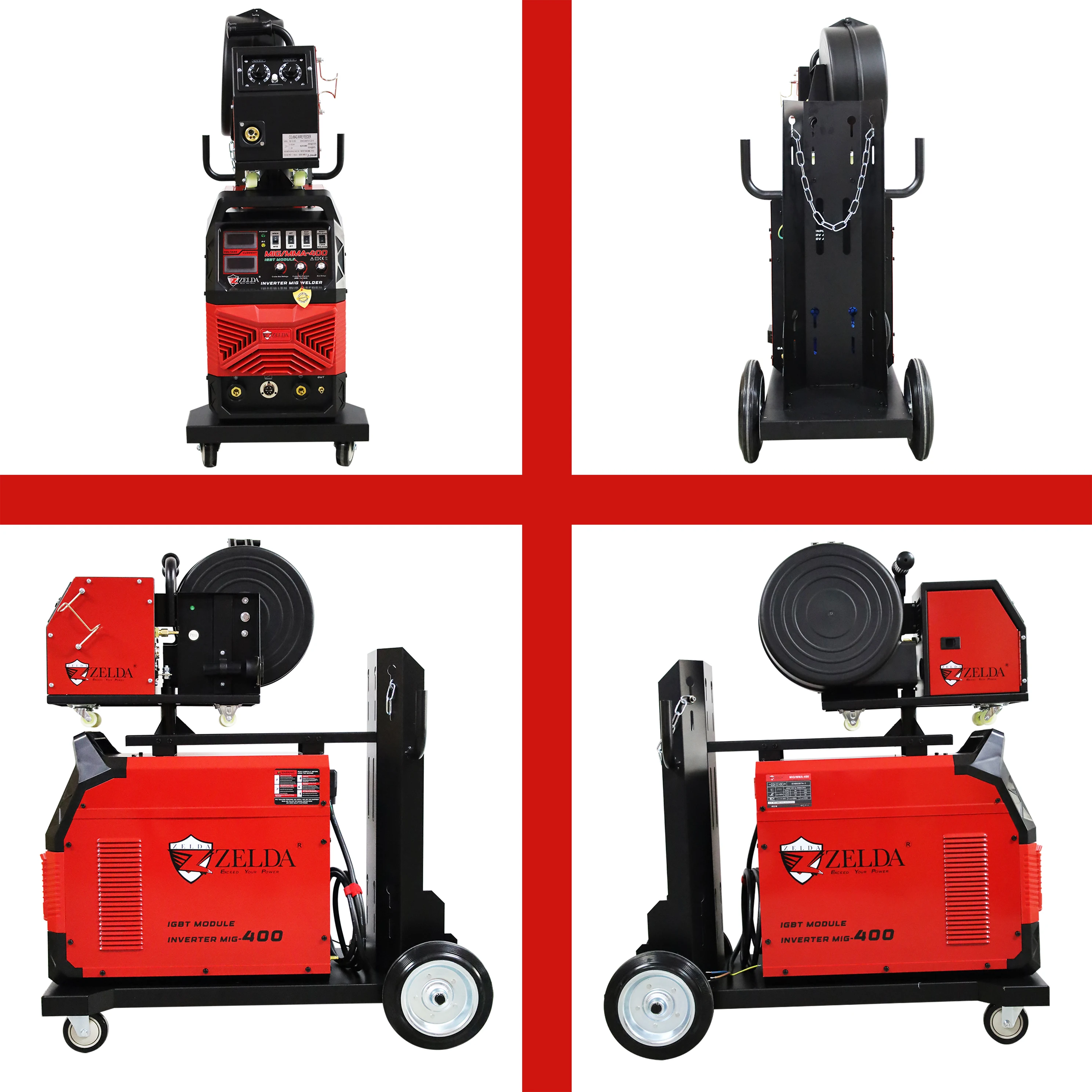 Professional Industrial Aparat Mig/mma Mag Welding Machine 400 Amp