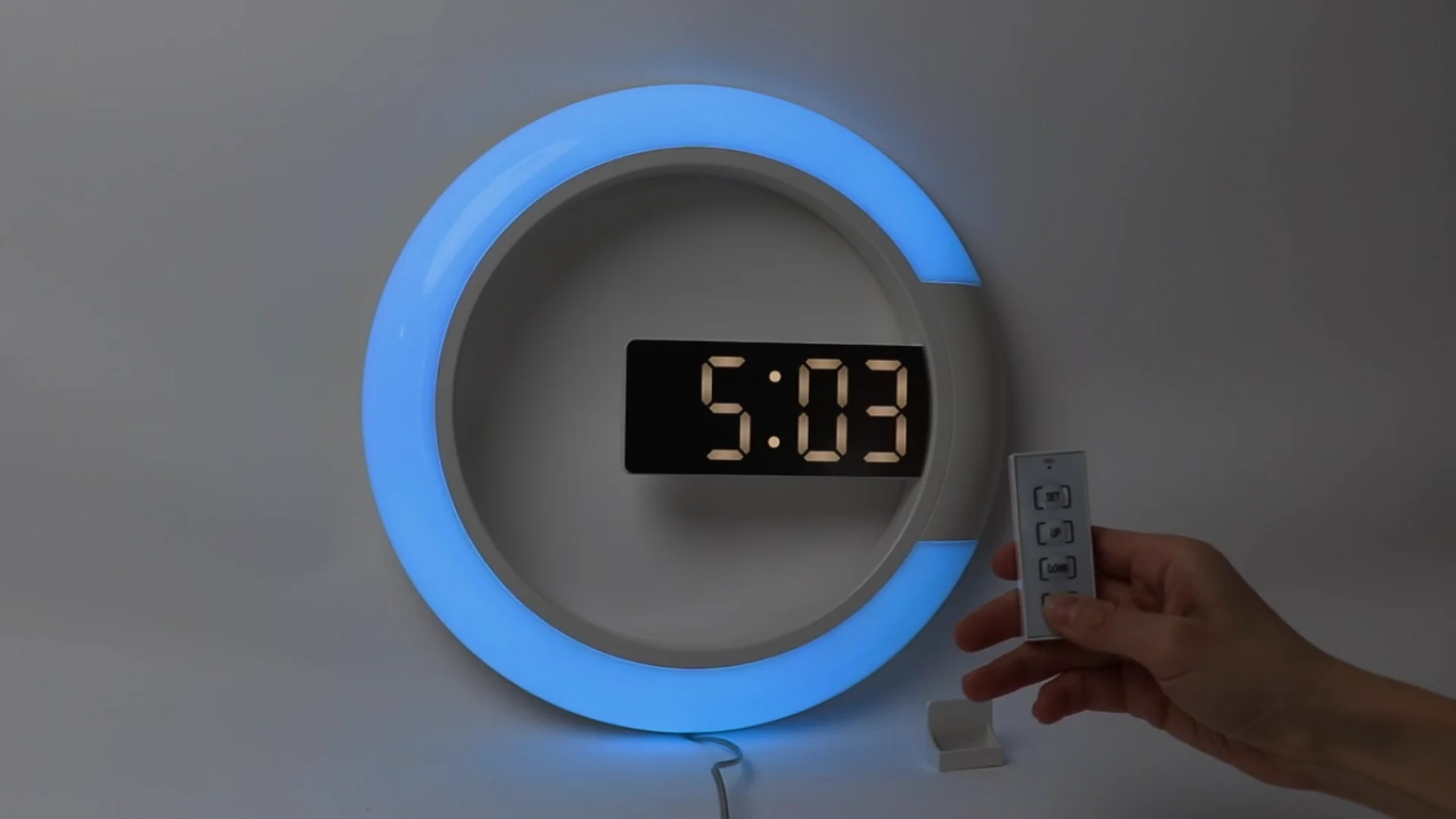 Diggital Template Mount New 2022 Chinese Clocks Electric Mirror ...