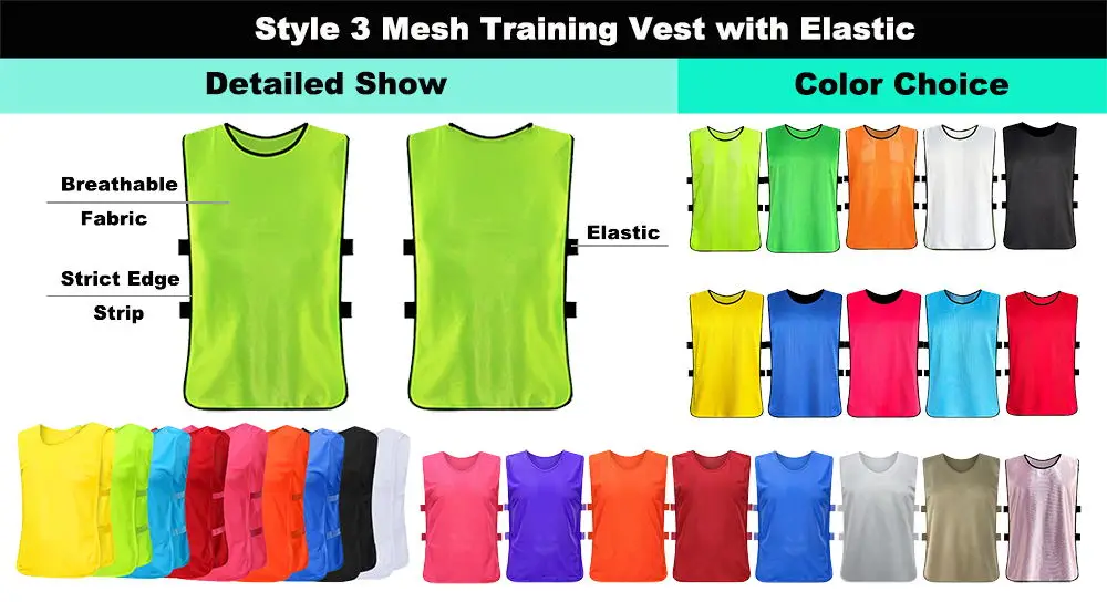 Cheap Custom Sports Pennies Football Wholesale Training Vests