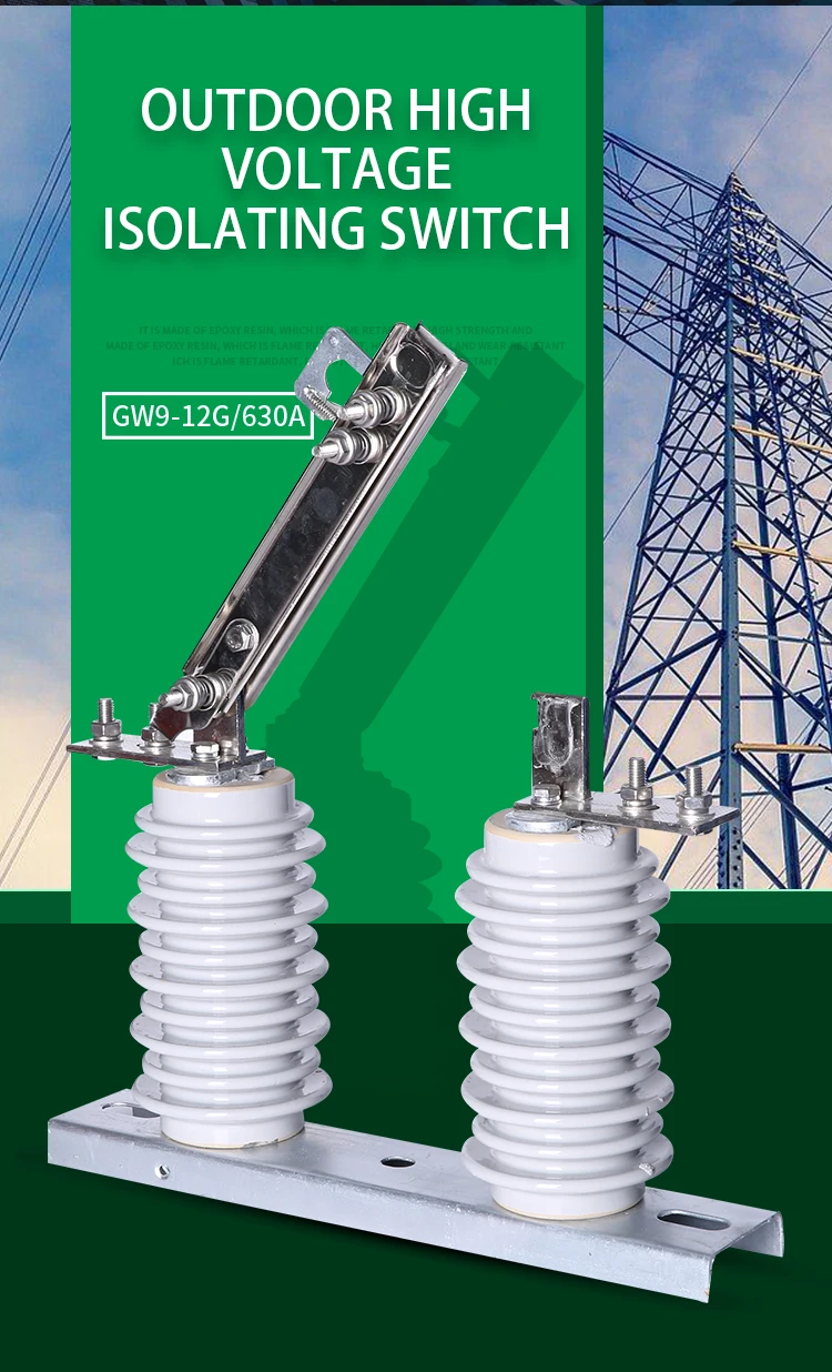 Outdoor Ac High Voltage Switch Isolator 3 Phase Power Isolator Switch 1250a Disconnect Switches ...