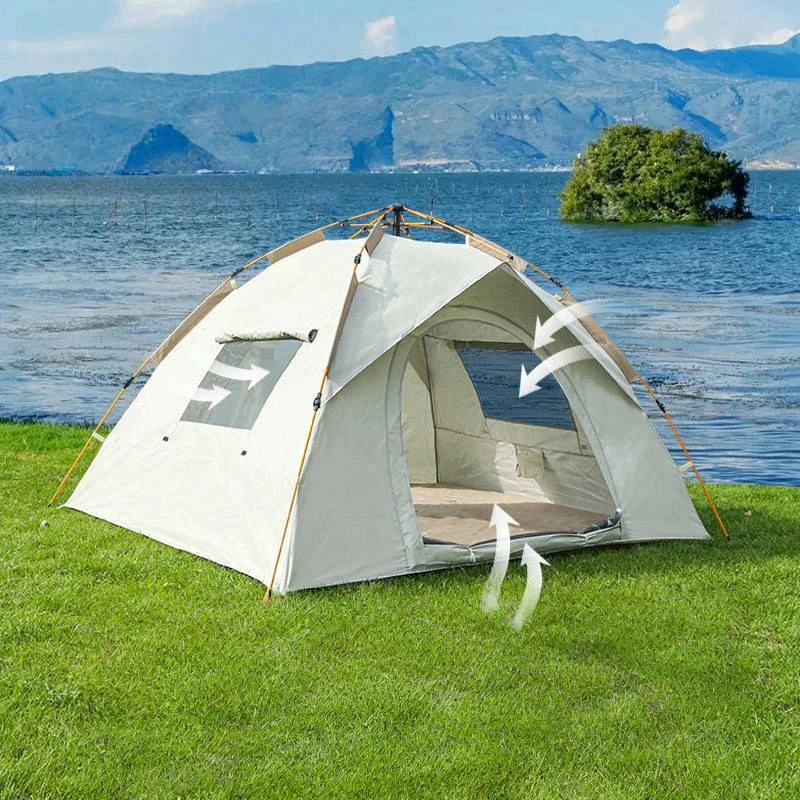 1-2 Person Automatic Pop Up Dome Camping Tent Quick-open Rainproof ...