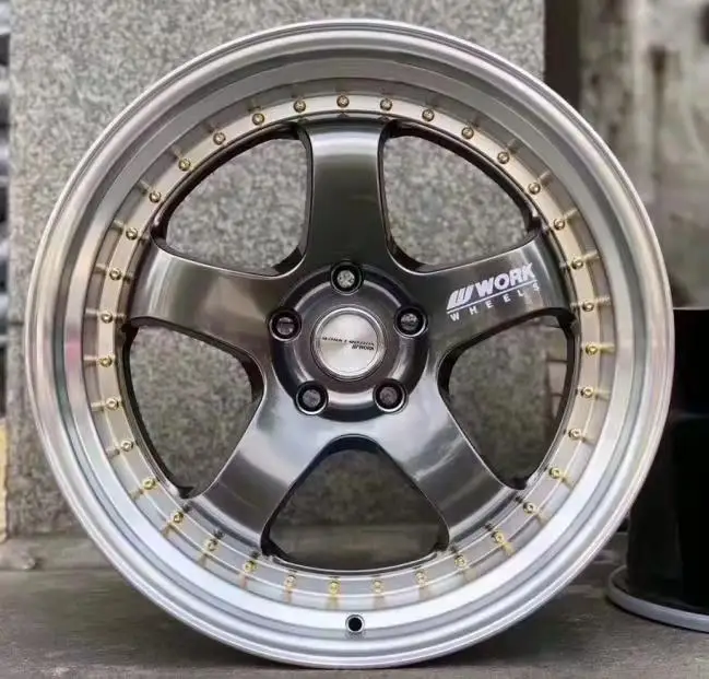 Customized Luxury Monoblock 2 Piece 3 Piece Forged Staggered Alloy Car ...