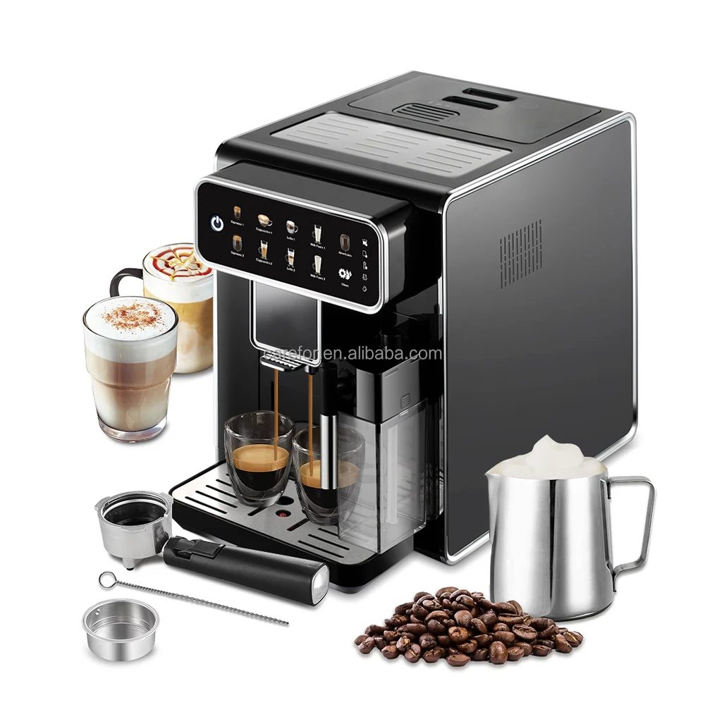 Smart Automatic Coffee Machine Stainless Steel Fully Automatic ...
