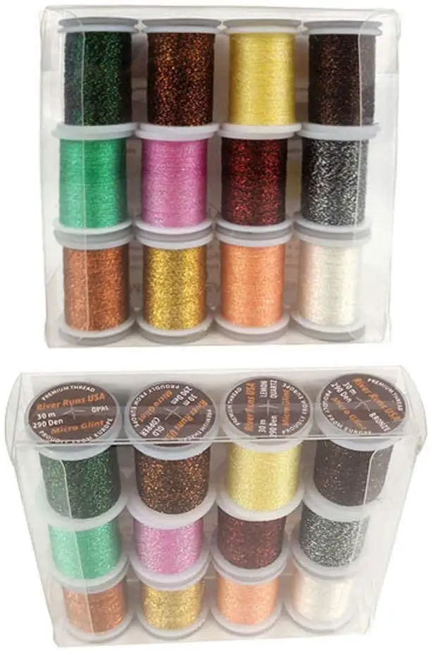 Bmicro Glint Metallic Thread Fly Tying Materials (b02) - Buy Fly Tying ...
