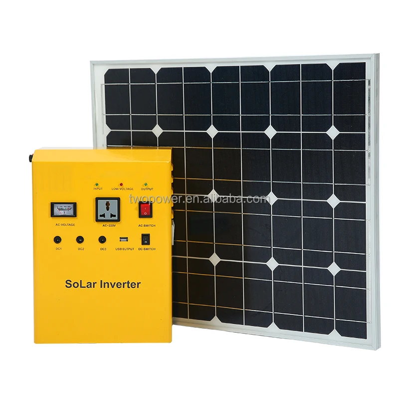 Whole House 220V 3000W Portable Solar Power Generator Running Solar ...