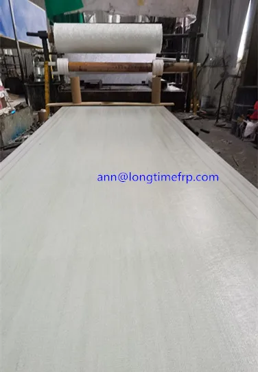 GRP FRP Composite Flat Fiberglass Solid Flooring Panel