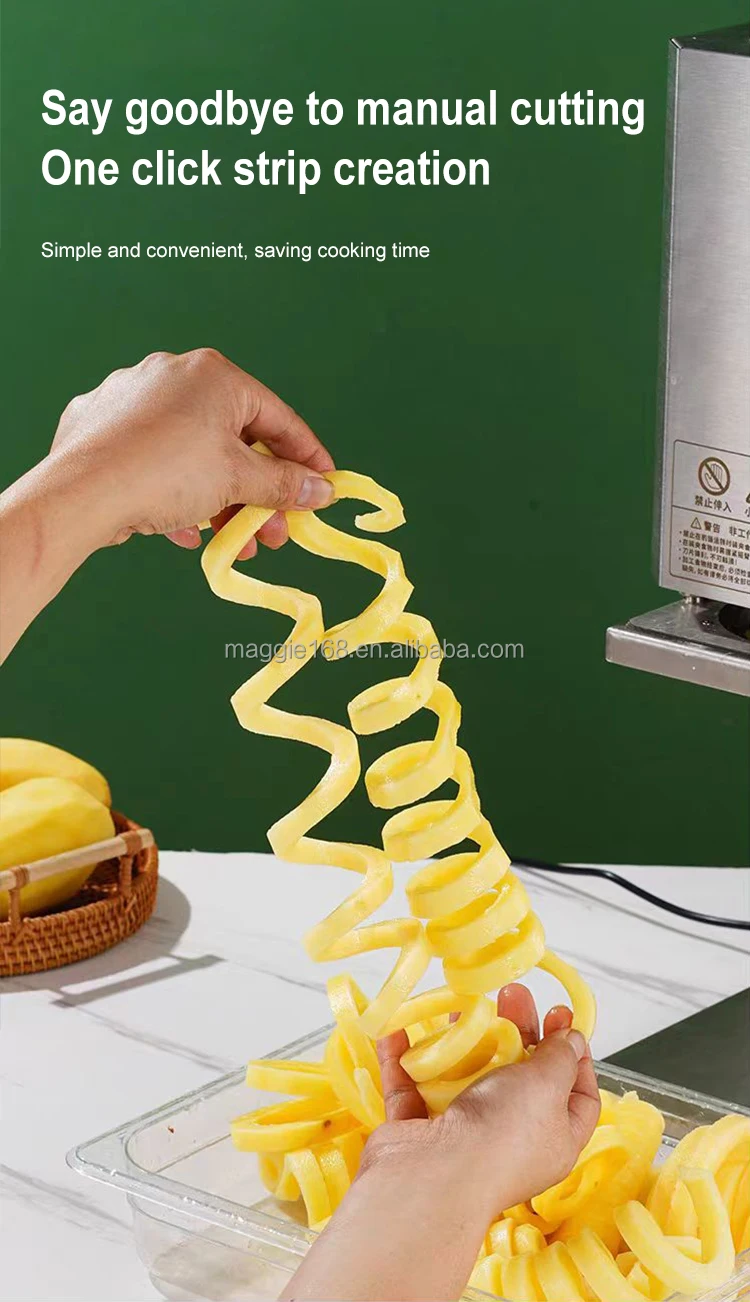 Twist Potato Slicer Machine - Curly Fries Cutter for Restaurants ...