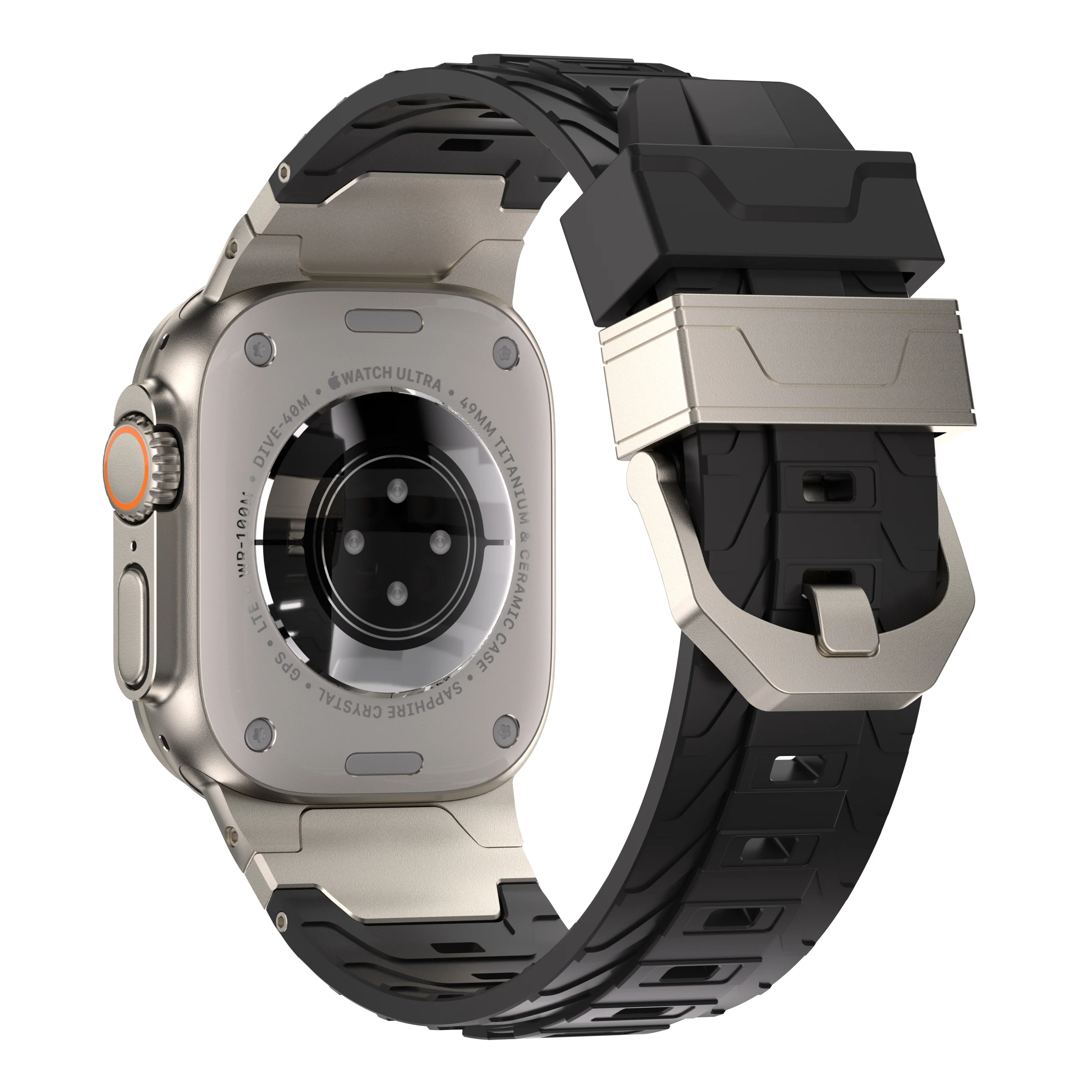 Keepwin Custom Design Fkm Rubber Watch Ultra 2 Ultra 1 Band With ...