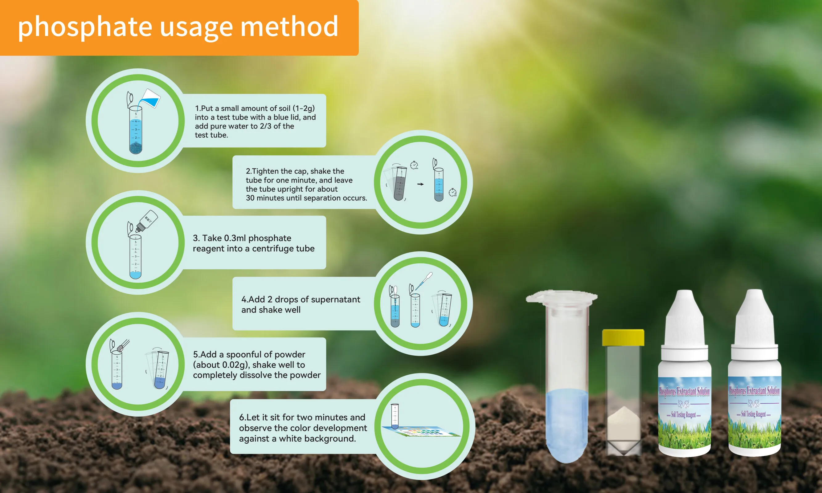 Soil Test Kit,Testing Ph Ammonia Nitrogen Phosphorus And Potassium ...