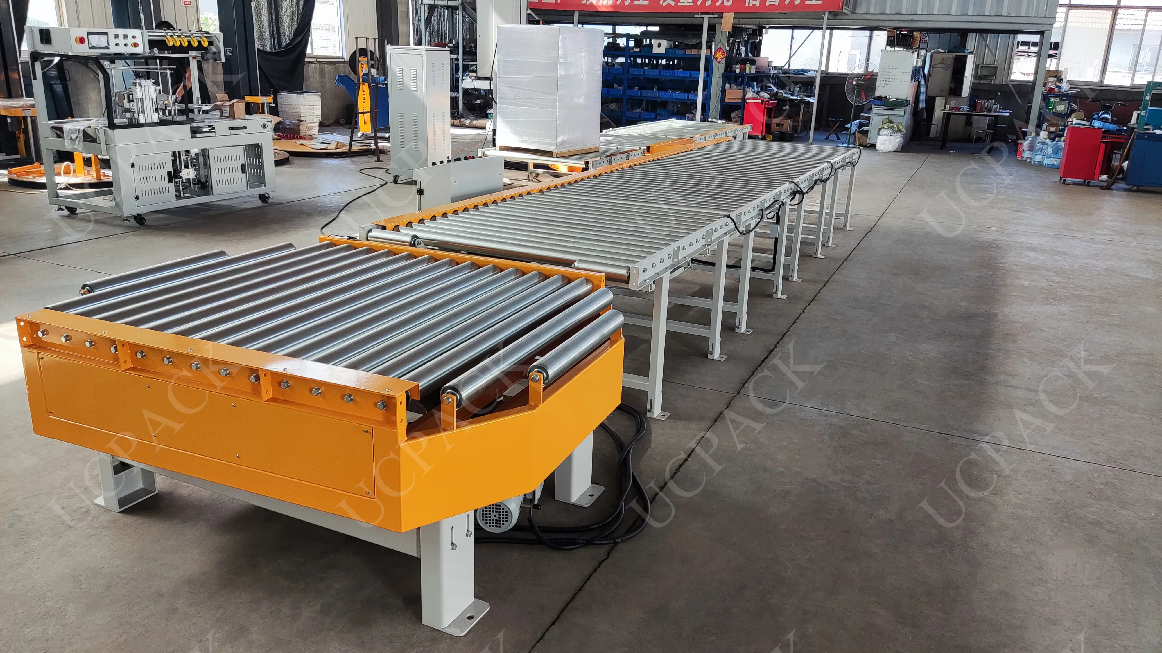 CDLR 롤러 회전 턴테이블 컨베이어 취급 90 도 전동 팔레트| Alibaba.com