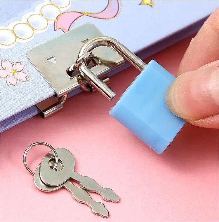 Cartoon Diary Journal Lockable Kawaii Kids Gift Set Diary Children Gift ...