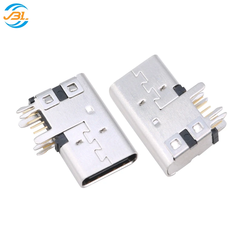 USB TYPE-C female base USB3.0 14PIN side socket waterproof female base