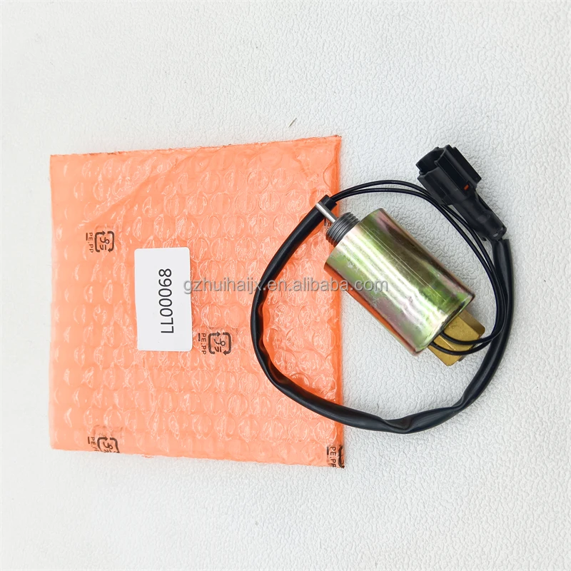 Excavator Spare Parts 24V Solenoid Valve LL00068 for Sumitomo Excavator ...