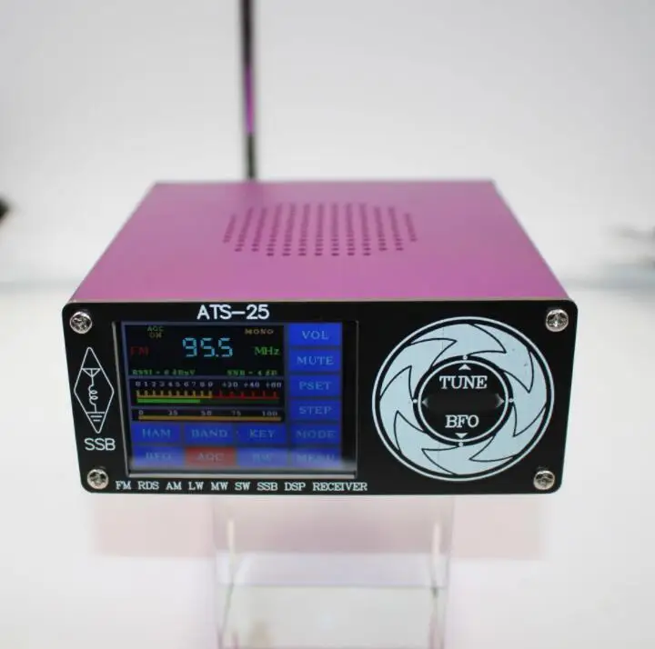 ATS-25 Si4732 All-Band Radio Receiver with 2.4" Touch LCD