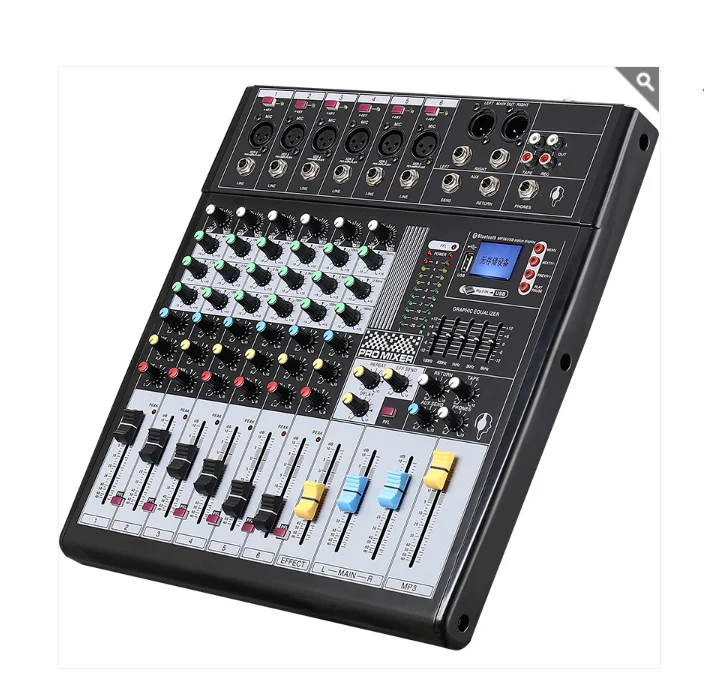 8 Channel Professional Mixer /dj Controller/console Mixer /stage ...