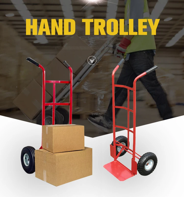 600LBS Load Capacity Hand Truck HT1805 - Durable & Versatile