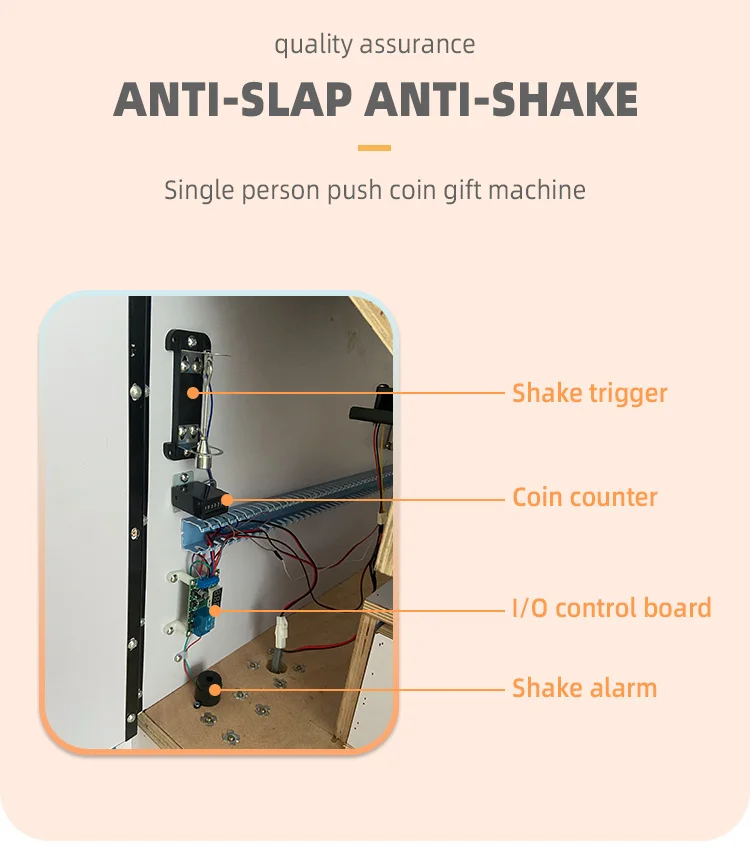 Hot Sale Cheap Indoor Arcade Game Machine Coin Pusher Win Prize Lottery ...