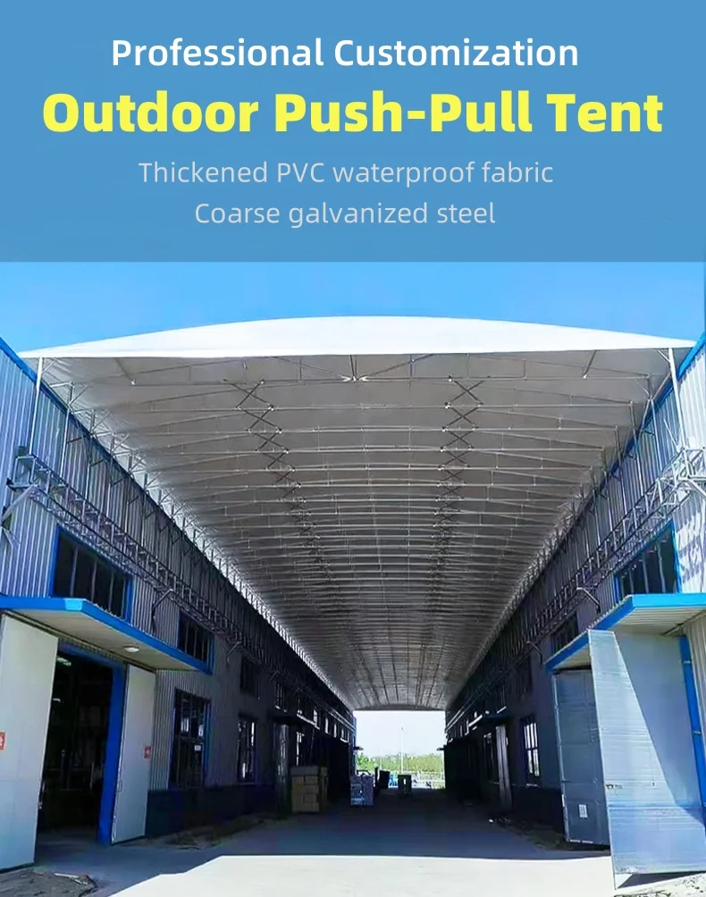 Car Parking Use Retractable Canopies Garage Push And Pull Event Storage ...