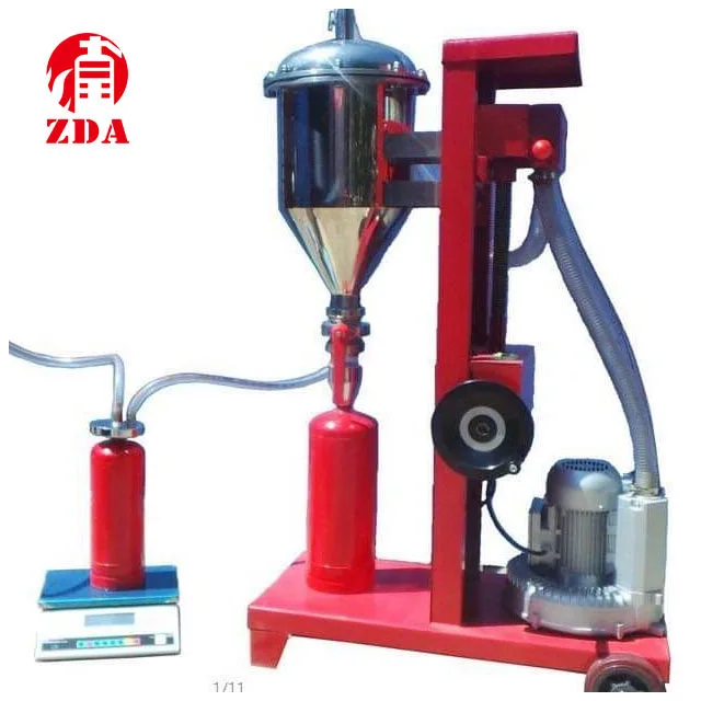 Factory supply fire extinguisher powder refilling machine ready for ...