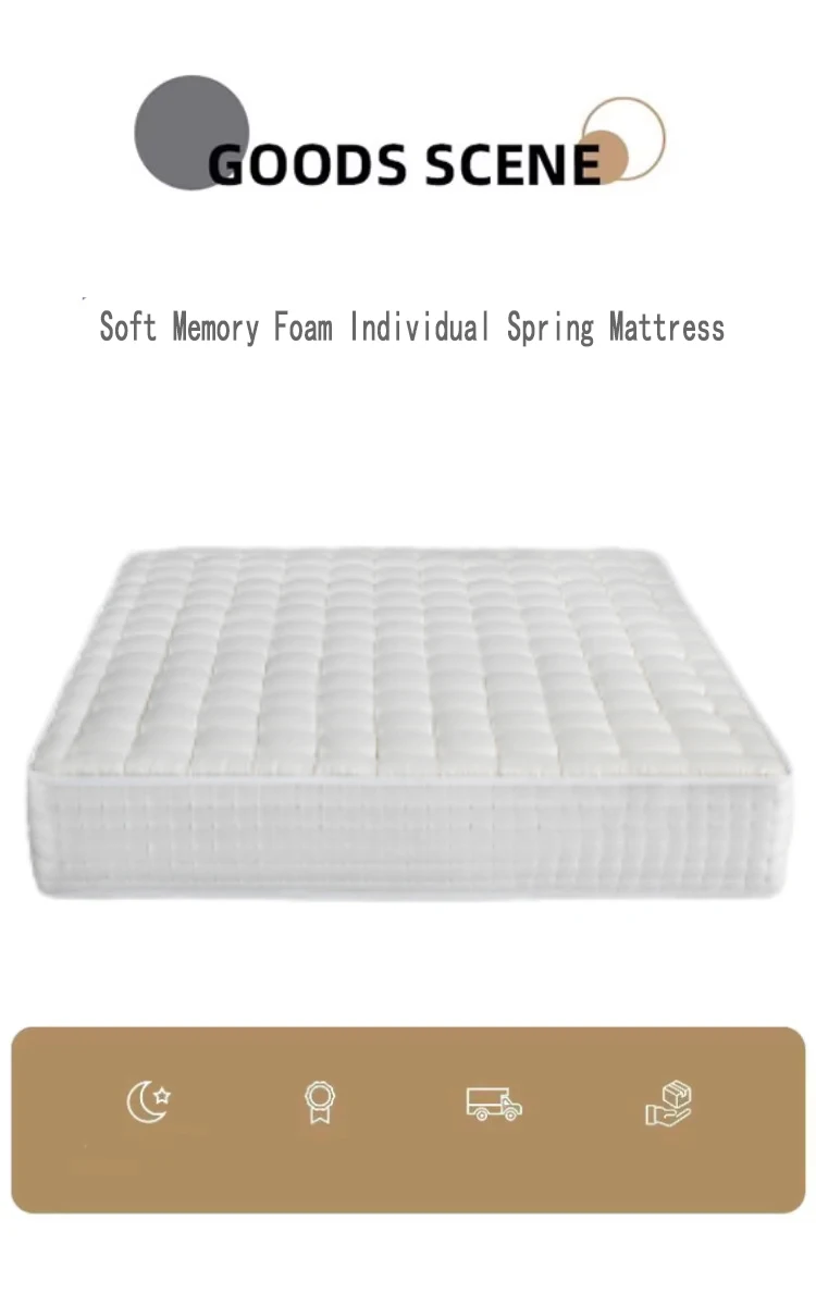 Modern Hot Pocket Spring Memory Foam Compression Mattress