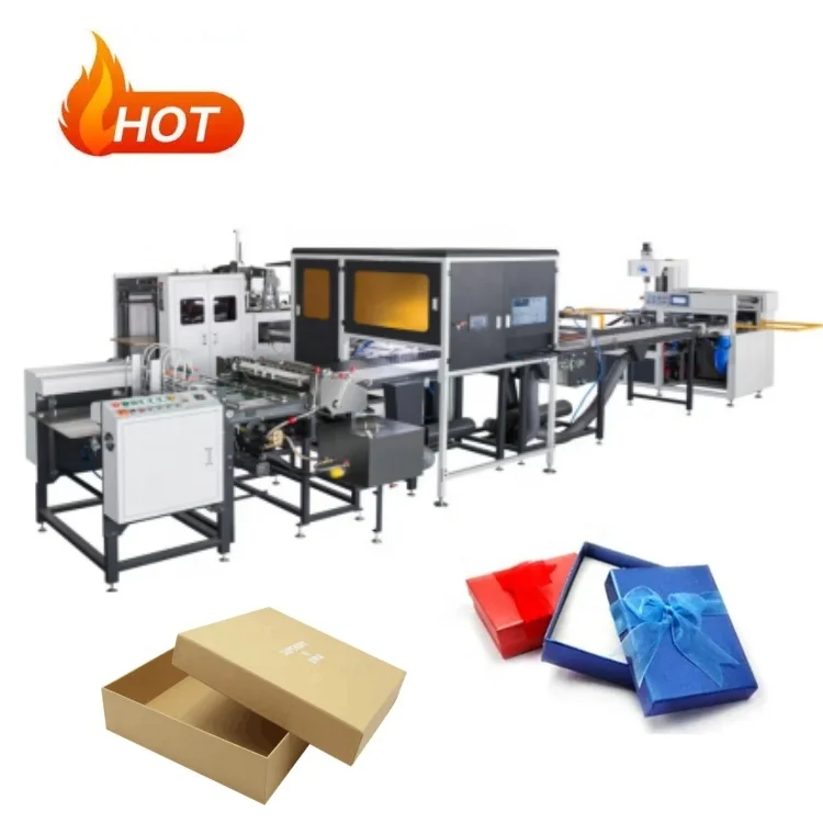 High Quality Cardboard Rigid Box Making Machines for Sale