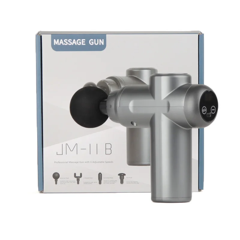 Factory Price Mini Gun Round Shape Deep Muscle Tissue Massage Gun ABS ...