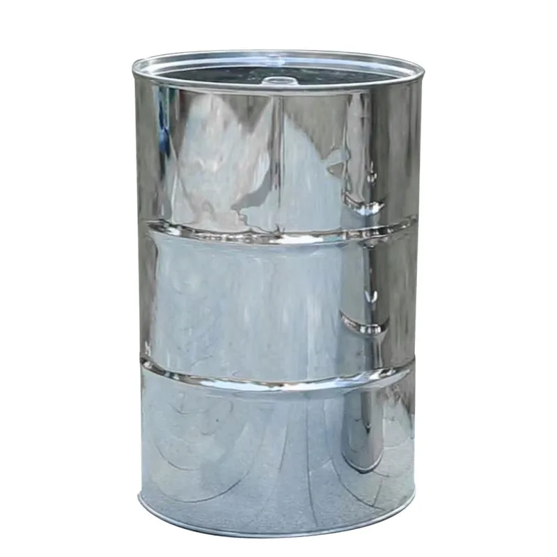 200L/210L Food Grade Stainless Steel Barrels for Oil Storage