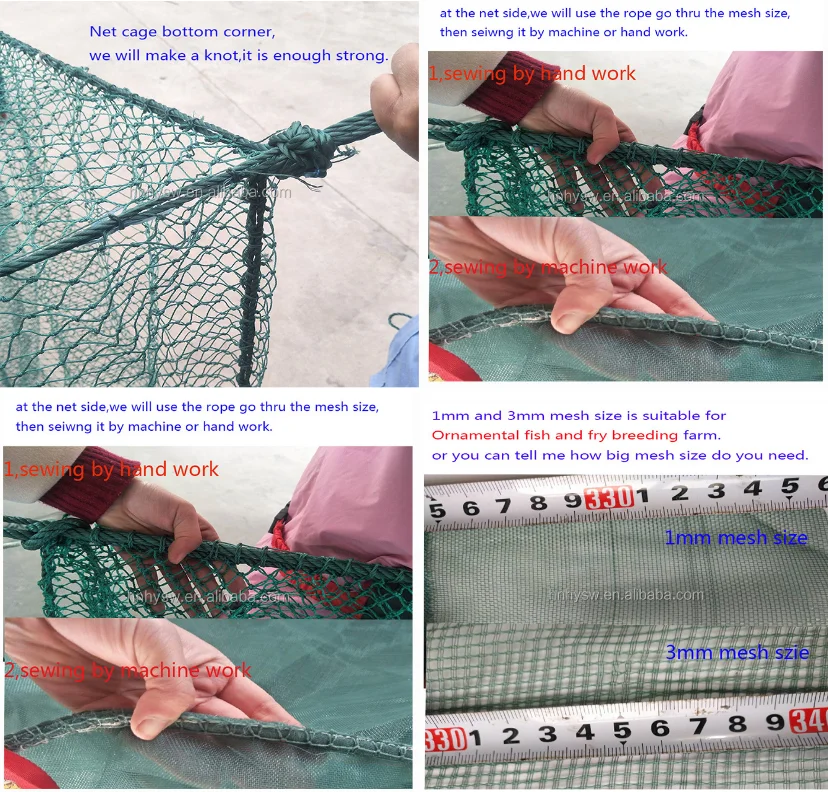 Aquaculture Fish Farming - Efficient Floating Net Cages