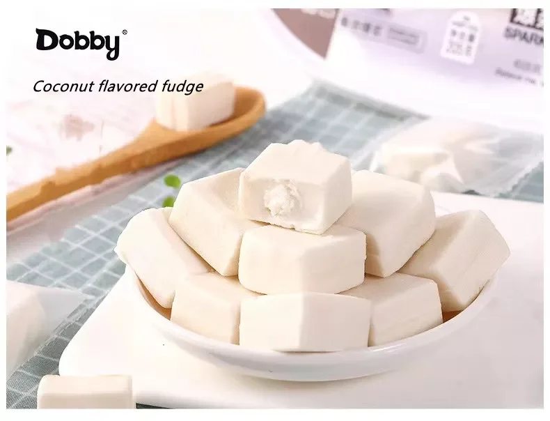 Wholesale Dobby Fruit Juice Fudge - Sweet Gummy Candies