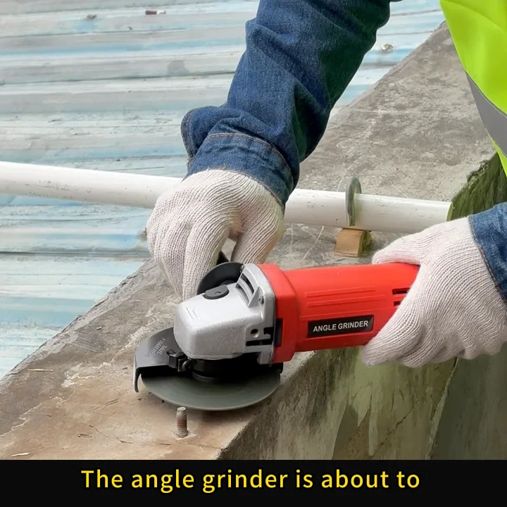 Electric Mini Angle Grinder 115mm Professional Hand Tools Set 220v ...