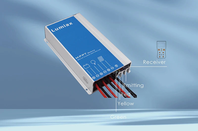 Lumiax 12v 24v 10a 15a 20a Mppt Regulator Ip68 Waterproof Camera Cctv ...