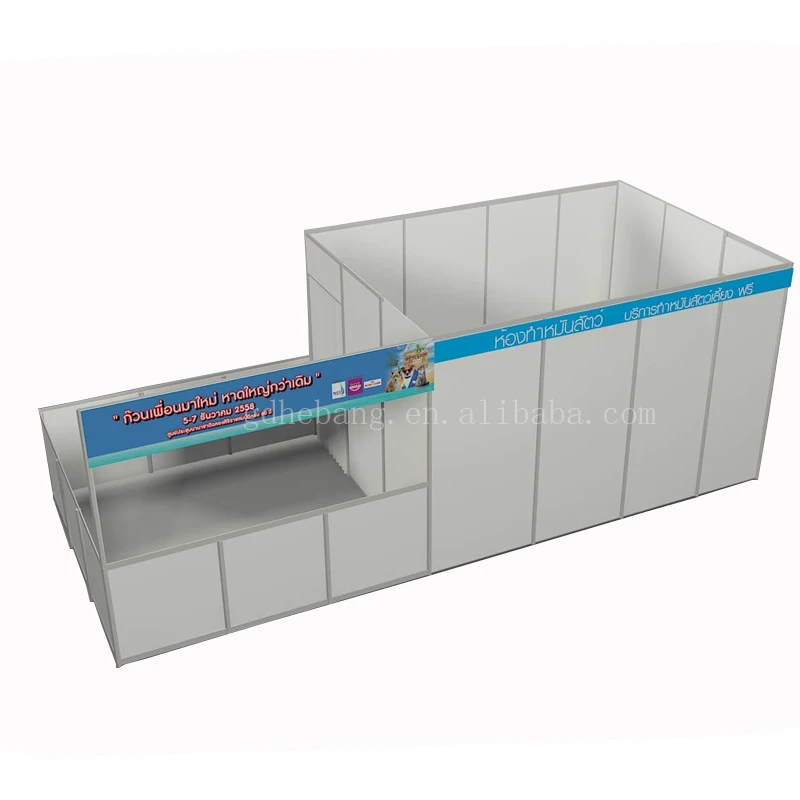 Aluminum Frame Modular Exhibition Booth For Trade Show With Customized ...