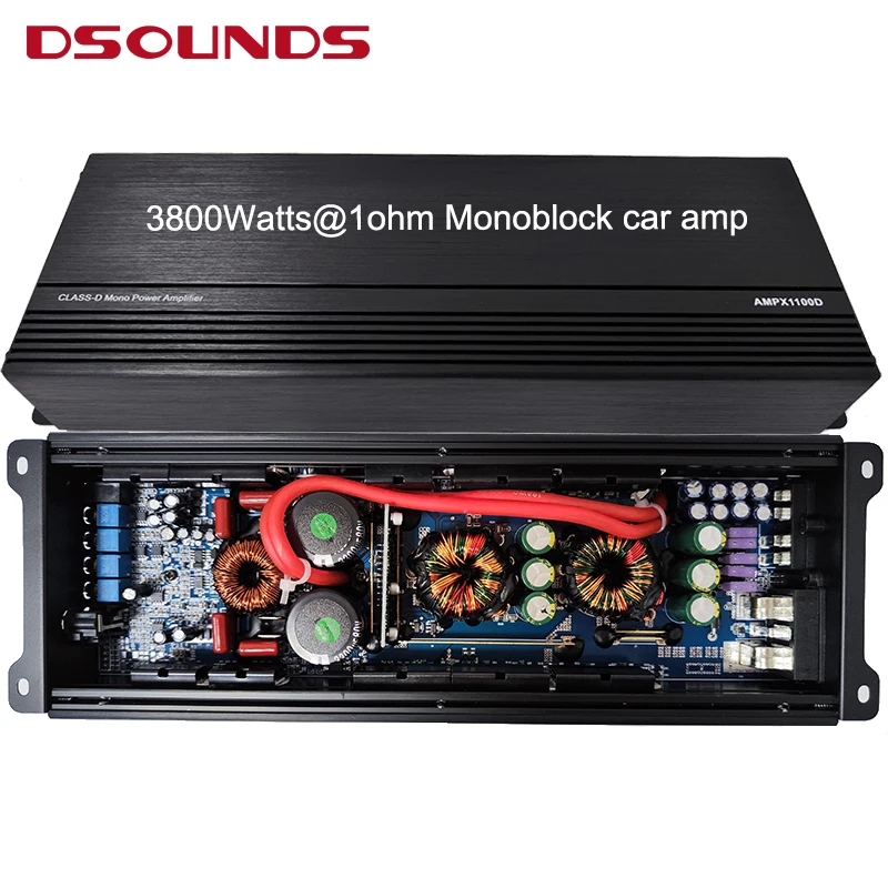 OEM Monoblock Amplifier 3800watts@1ohm High Power Amplifier Class D Subwoofer Car Audio ...