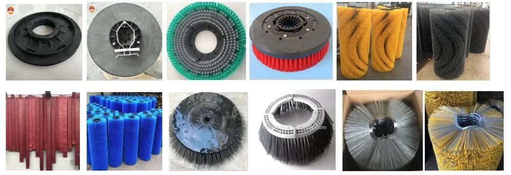Wafer Broom Metal Wire Brush - Efficient Ground Sweeper