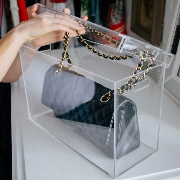 Custom clear Acrylic Bag case Perspex Handbag Display Box| Alibaba.com