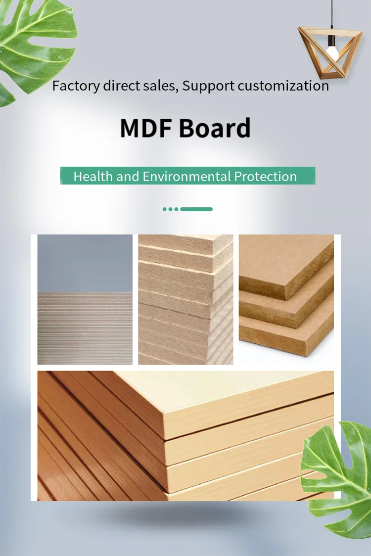 Mdf Board 1220x2440mm Melamine Paper Grooved Mdf Board For Furniture - Buy Melamine Mdf,Mdf ...