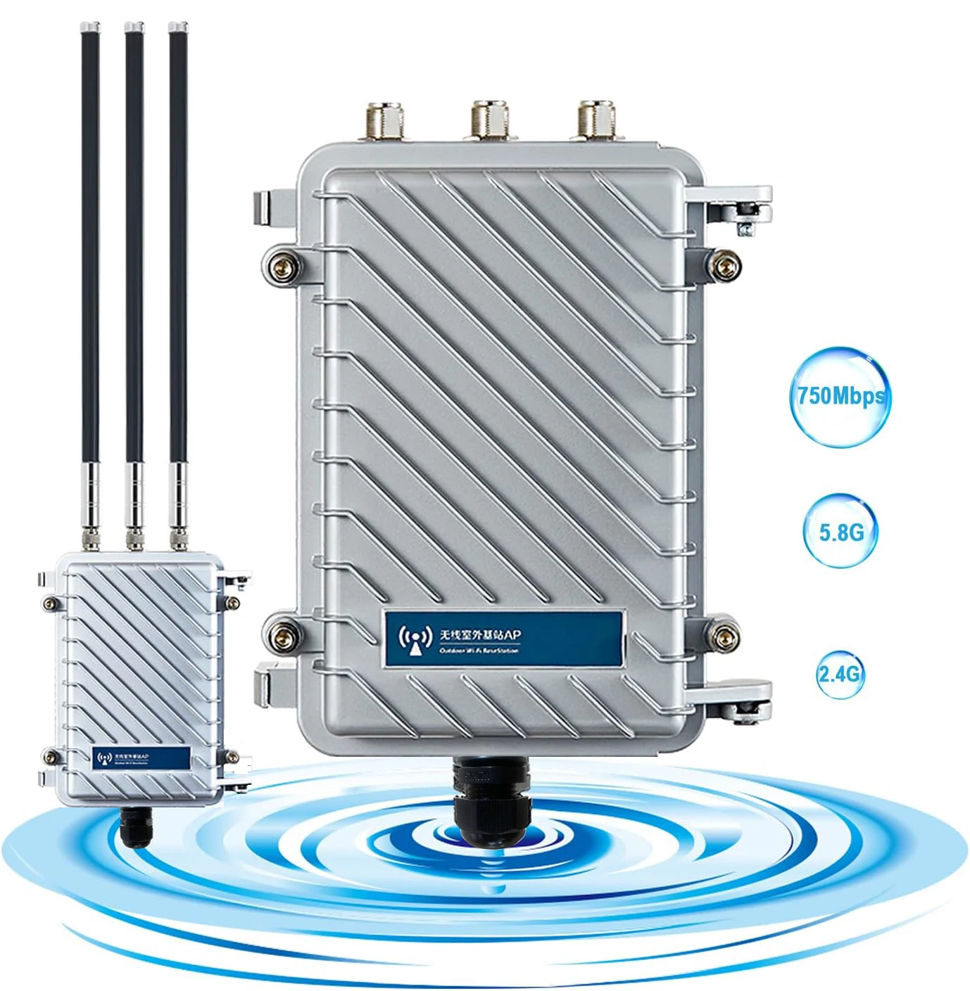 Mesh Wifi Kuwfi Dual Band 750mbps 128user Wifi Hotspot Poe Ap ...