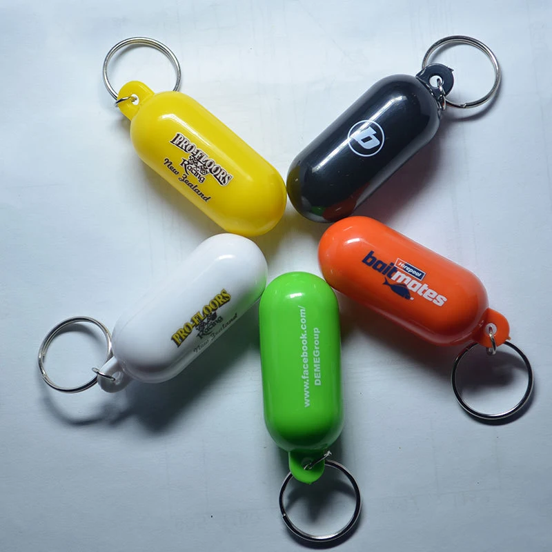 Custom Logo Beach Float Key Chain - Floating PS Keychain