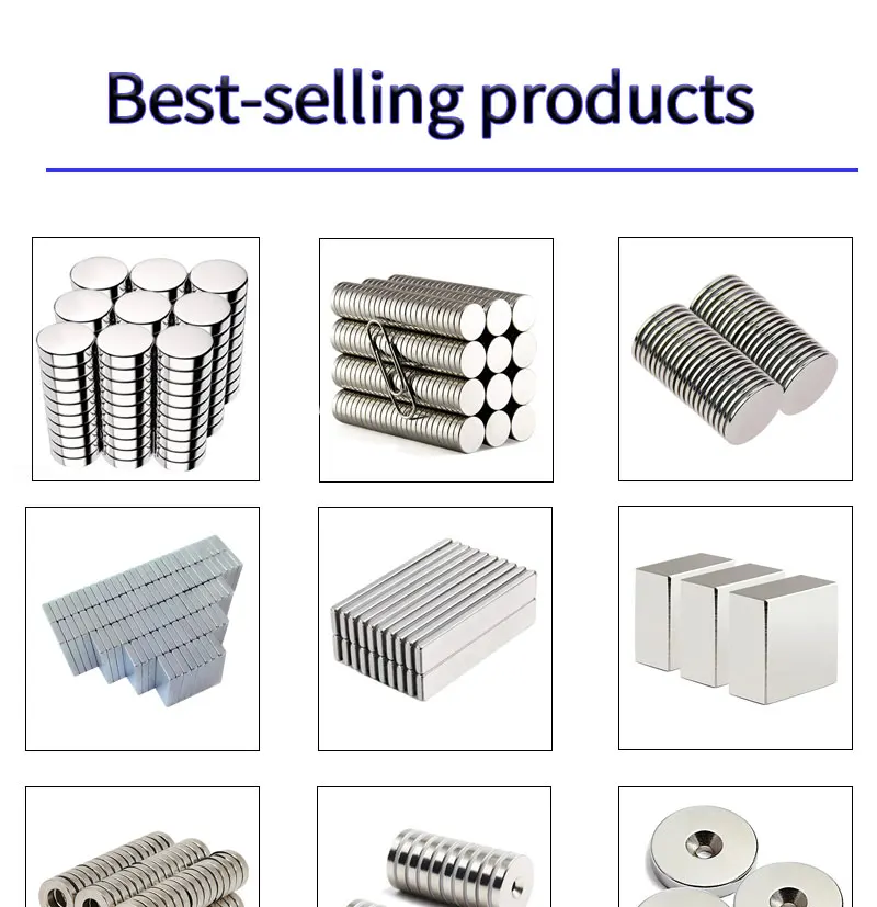 Industrial Magnetic Materials Rare Earth Magnets Strong Disc N52 ...