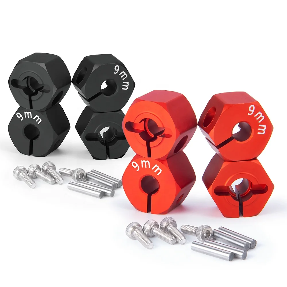 Aluminum 4pcs Wheel Rim Pins Screws 8/9/10/11/12mm Hex Drive Adapter ...