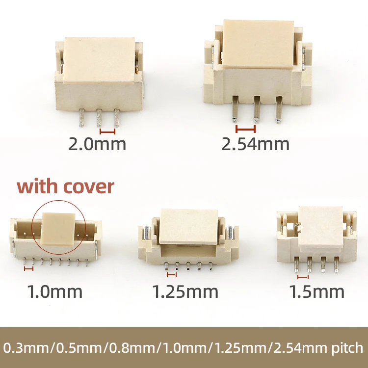 SMD 4pins PCB Wafer Connector 1.25mm Pitch - Jst Molex Mx