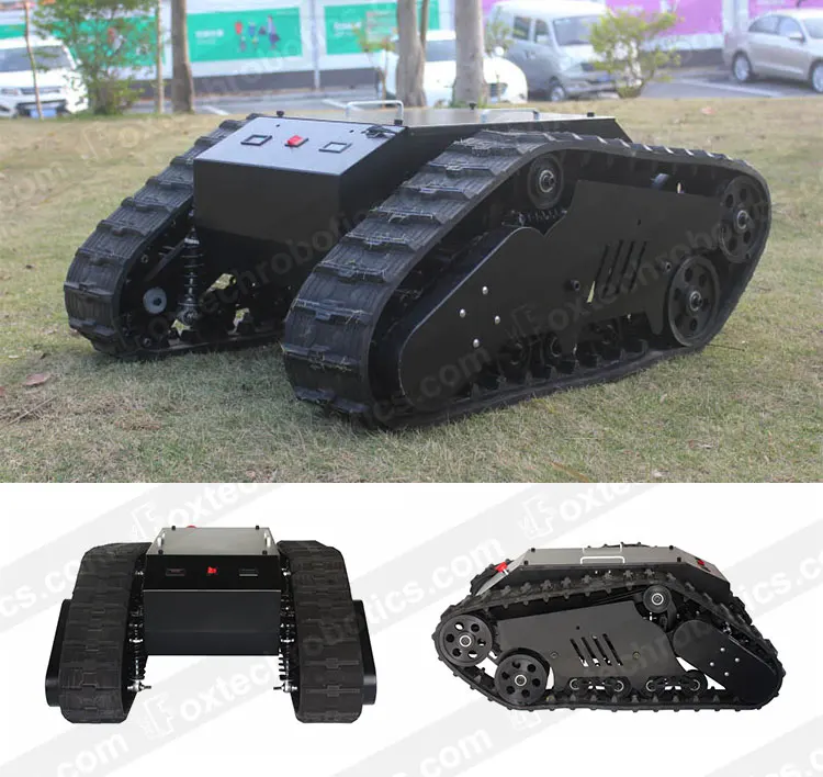 TS5.0 Remote Control All Terrain Lawn Mower Track Crawler