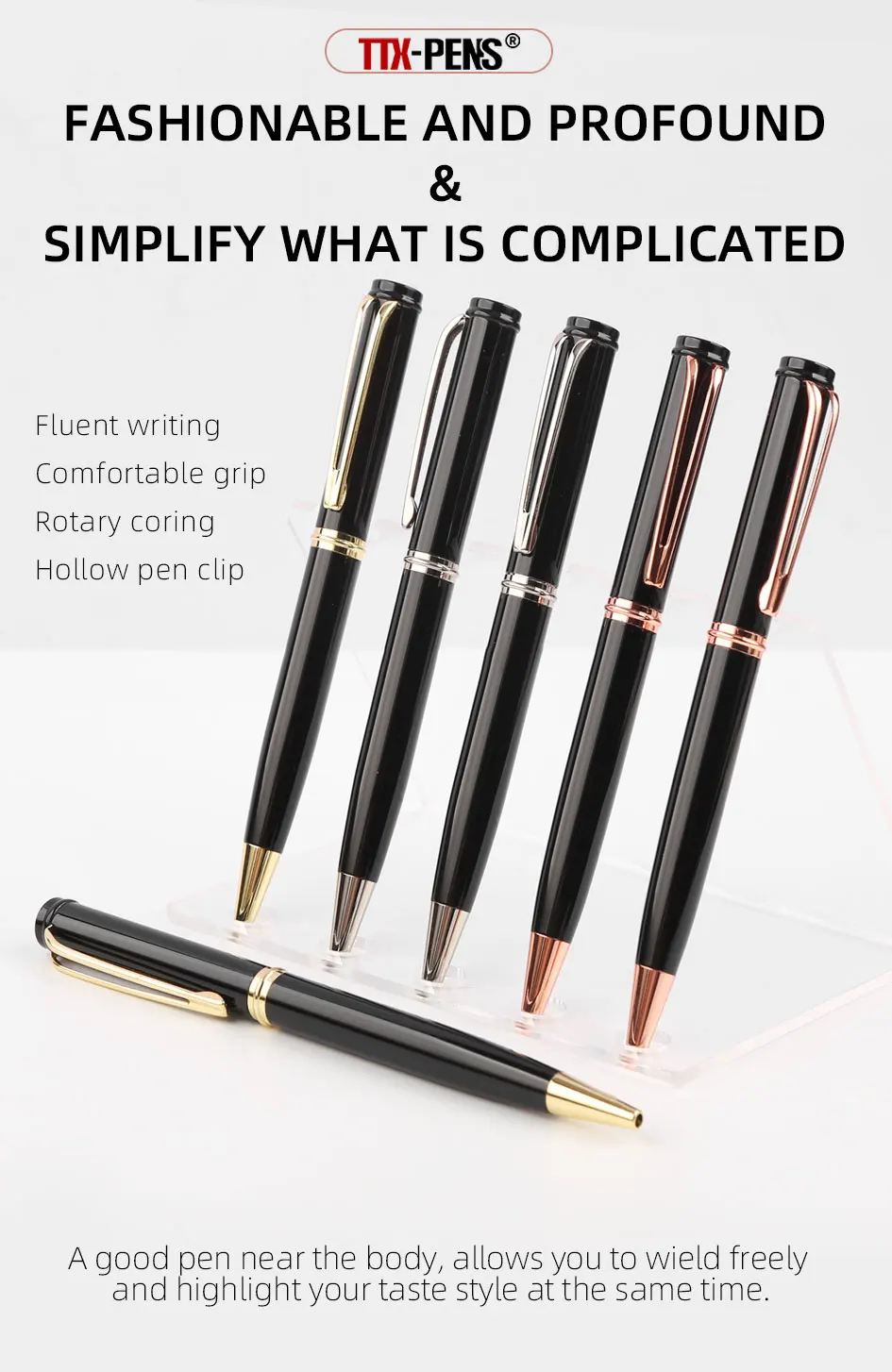 TTX Creative Luxury Business Office Hotel Gift Pen