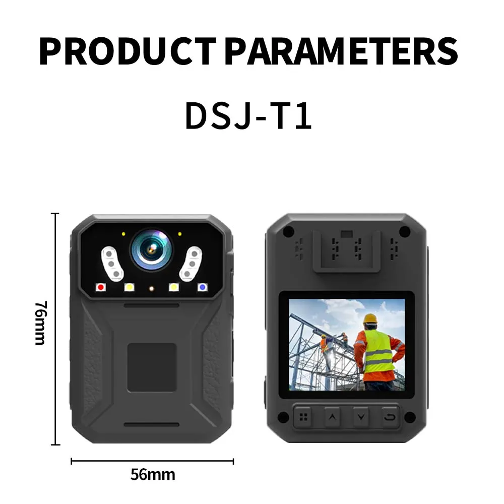 2024 Latest 1080P Full HD Chest Camera Night Vision Small Portable Cam ...