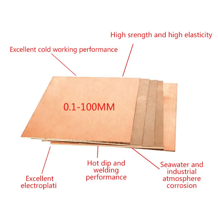 1.5mm 3mm 10mm Copper Plate Copper Sheet 4x8ft Copper Price Per Kg For ...